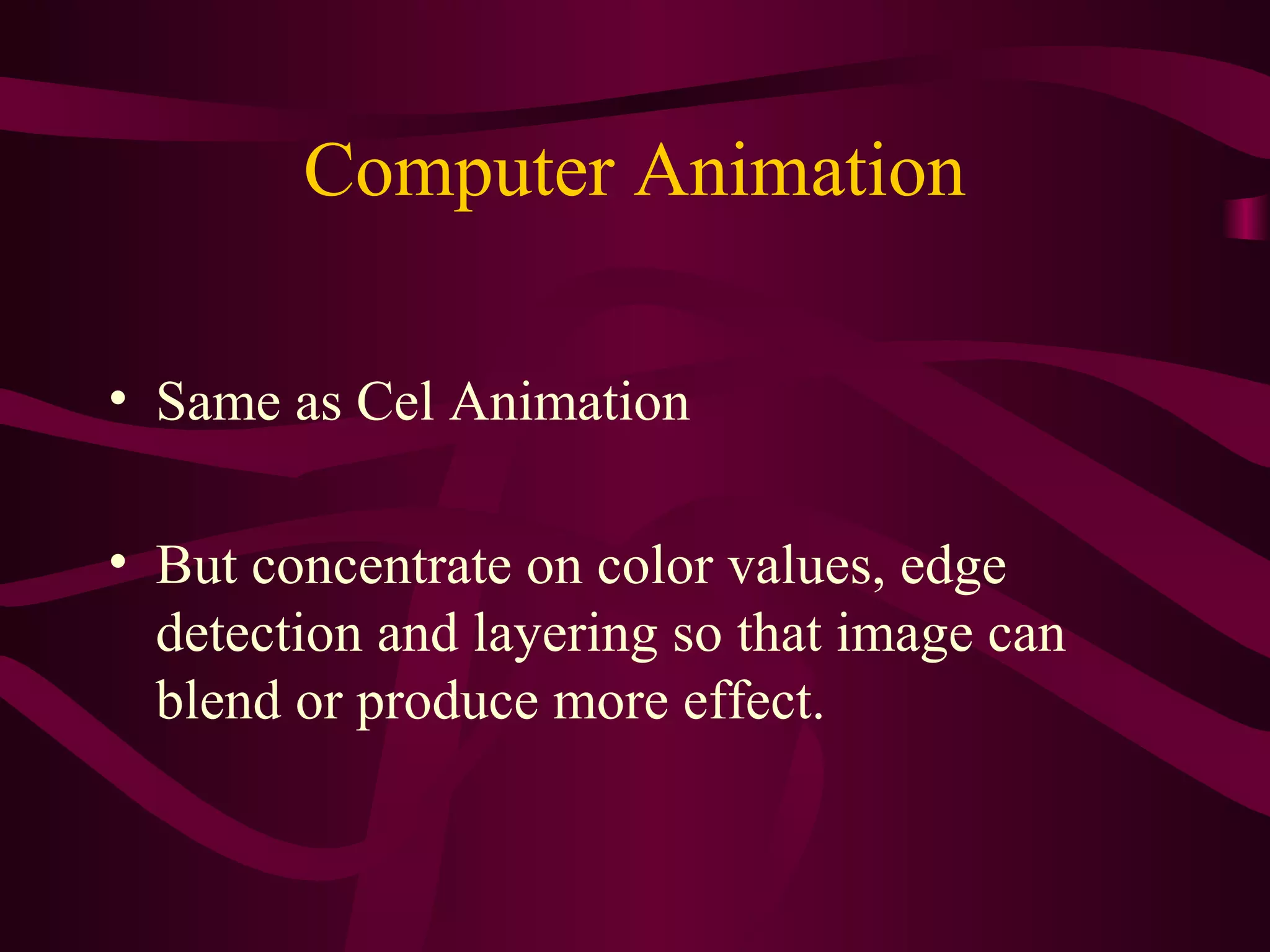 Animation technique | PPT