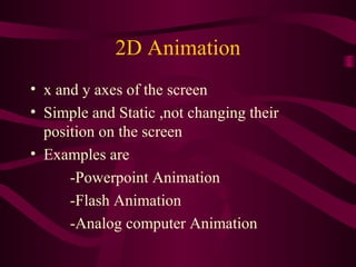 Animation technique | PPT | Computer Animation | Computer Software and ...