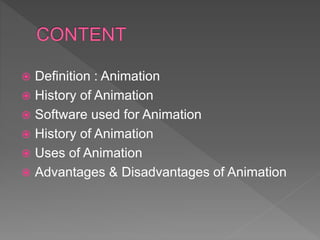 Animation & Animation Techniques | PPTX