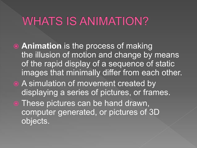 Animation & Animation Techniques | PPTX