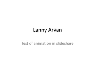 Animation Test | PPTX