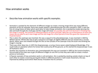 Animation theory pro forma1 | PPTX