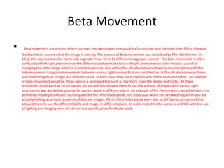 Animation theory pro forma1 | PPT