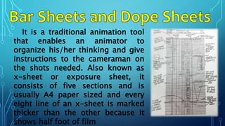 Animation tools and equipment | PPTX