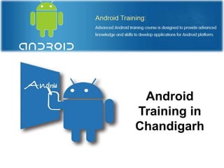 Animation Training in Chandigarh | PPTX