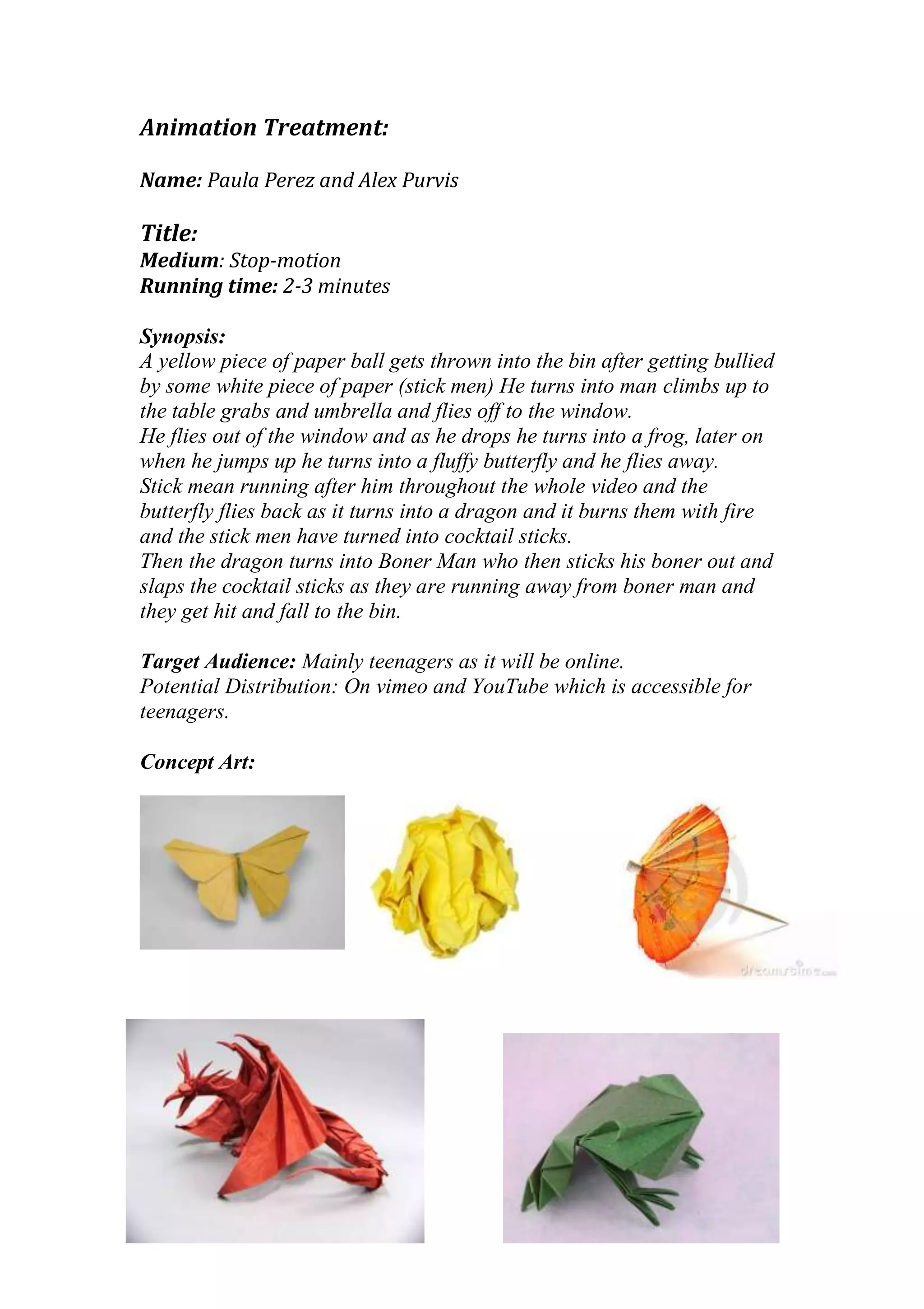 Animation treatment | PDF