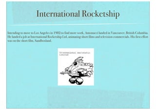 Animator research | PPT