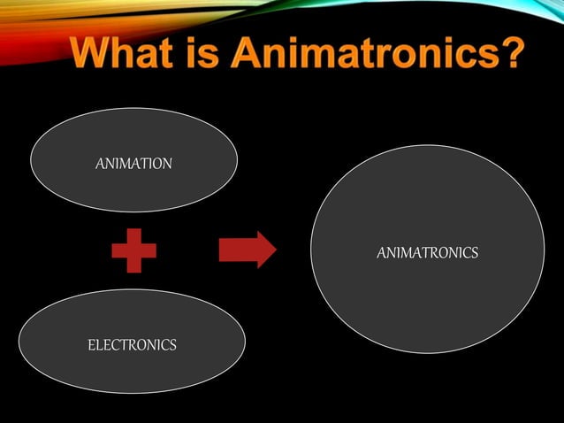 Animatronics-ppt | PPTX | Computer Animation | Computer Software and ...