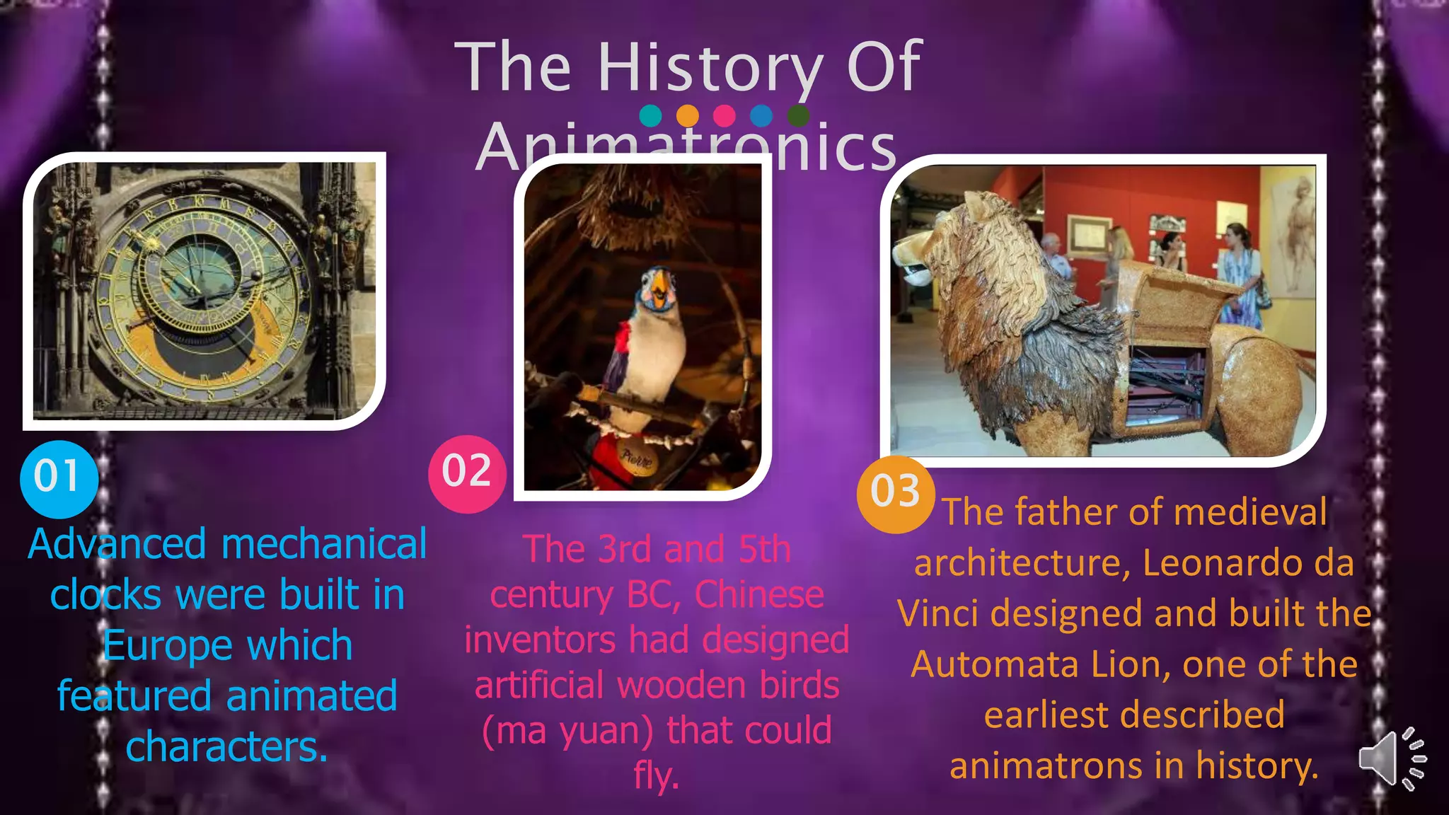 Animatronics POWERPOINT PRESENTATION | PPTX