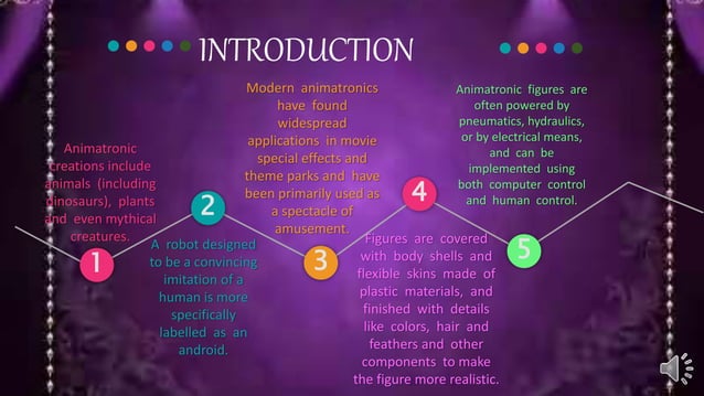 Animatronics POWERPOINT PRESENTATION | PPTX