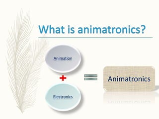 Animatronics presentation | PPTX