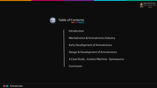Animatronics Presentation | PPTX