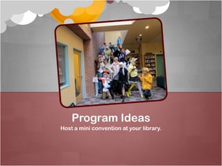 Anime Clubs @ your library | PPTX