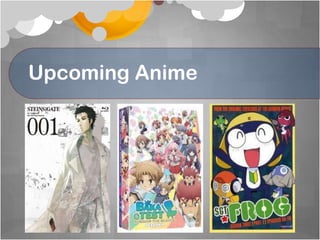 Anime Clubs @ your library | PPTX | Animation & Anime | Genres