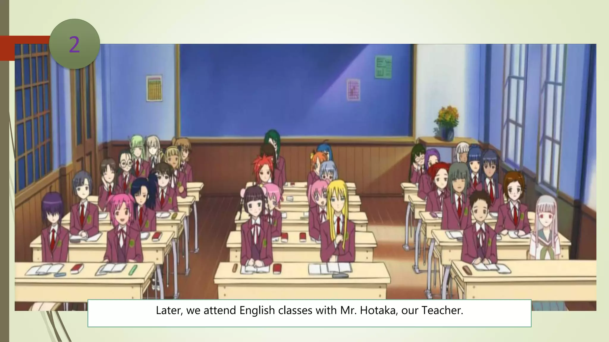 Anime Routine at High School | PPT