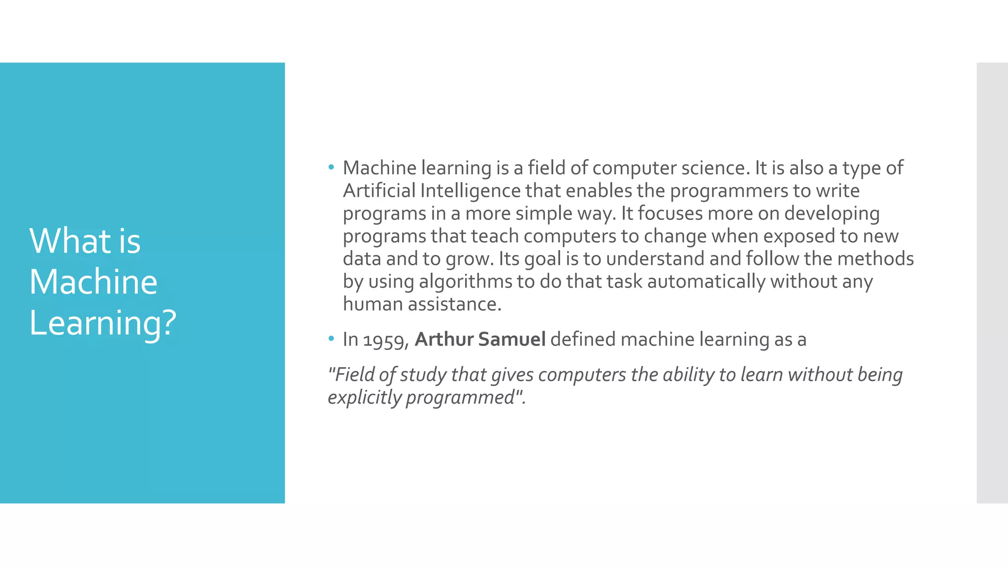 Machine Learning Basics - By Animesh Sinha | PPT