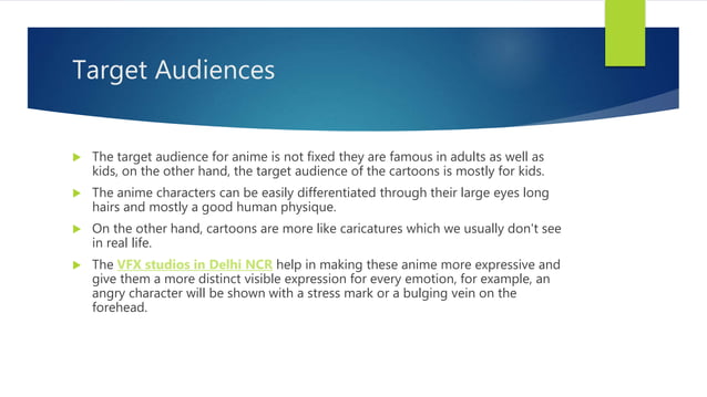 Anime vs cartoons | PPTX