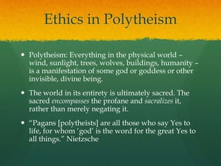 Animism and Polytheism | PPT