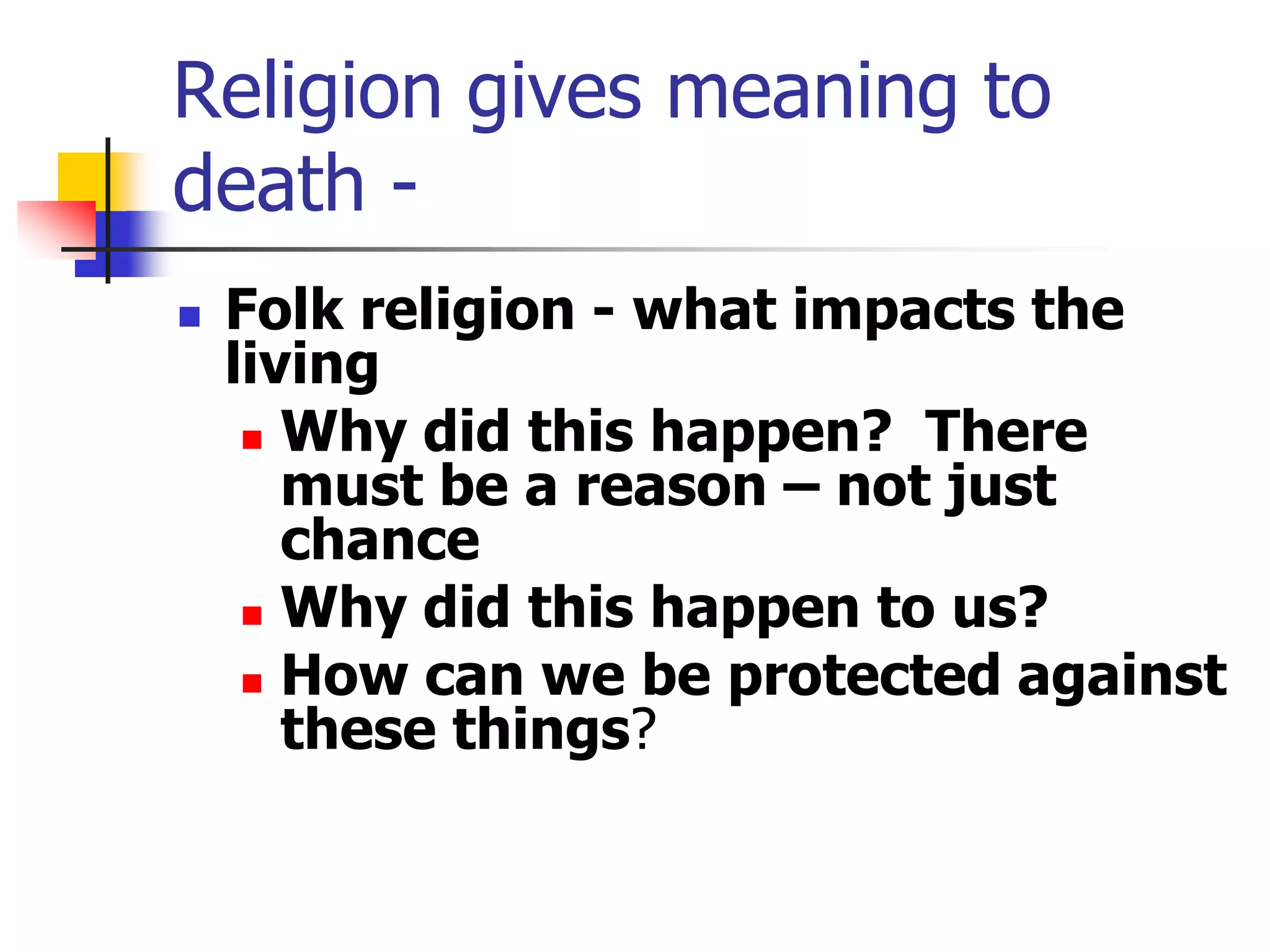 Animism and Folk Religion | PPTX | Genealogy and Ancestry | Hobbies ...