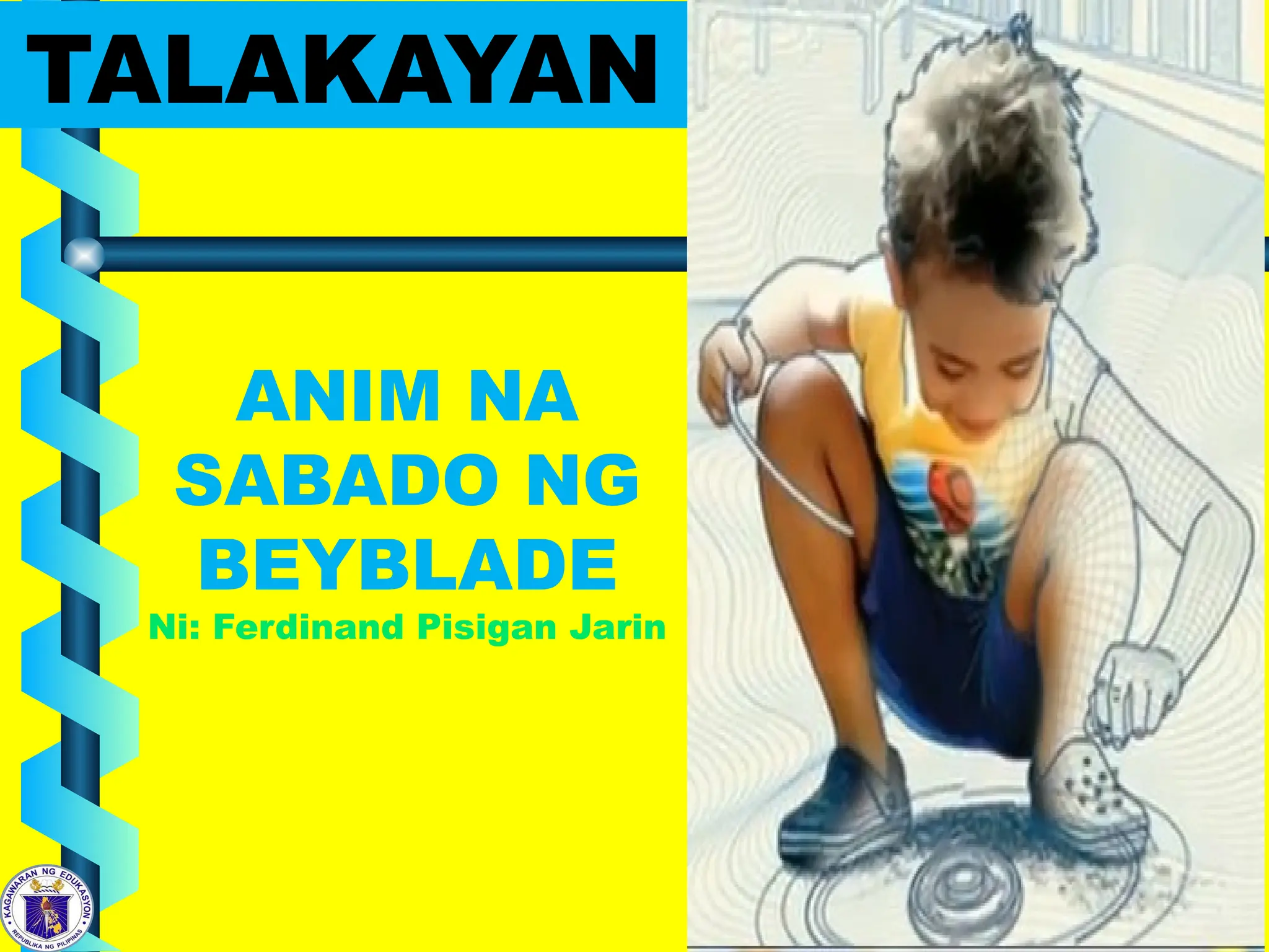 pagtalakay sa ANIM NA SABADO NG BEYBLADE.pptx