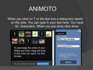 Animoto | PPTX