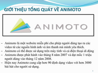Animoto | PPTX