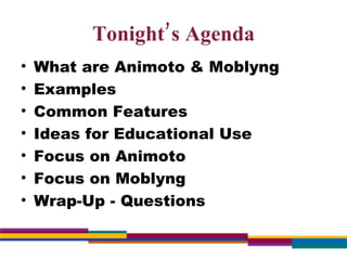 Animoto & Moblyng | PPT