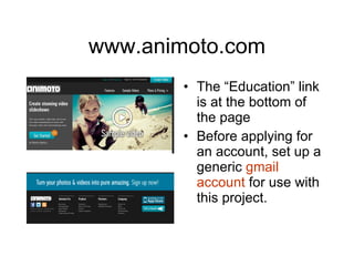 Animoto presentation | PPT