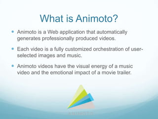 Animoto presentation | PPTX