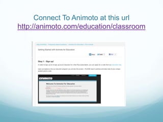 Animoto presentation | PPTX