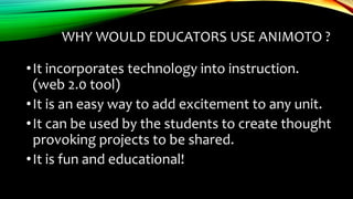 Animoto Tutorial | PPTX