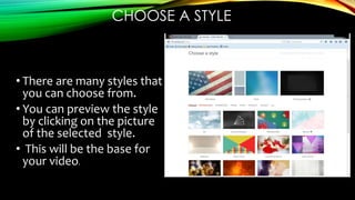 Animoto Tutorial | PPTX