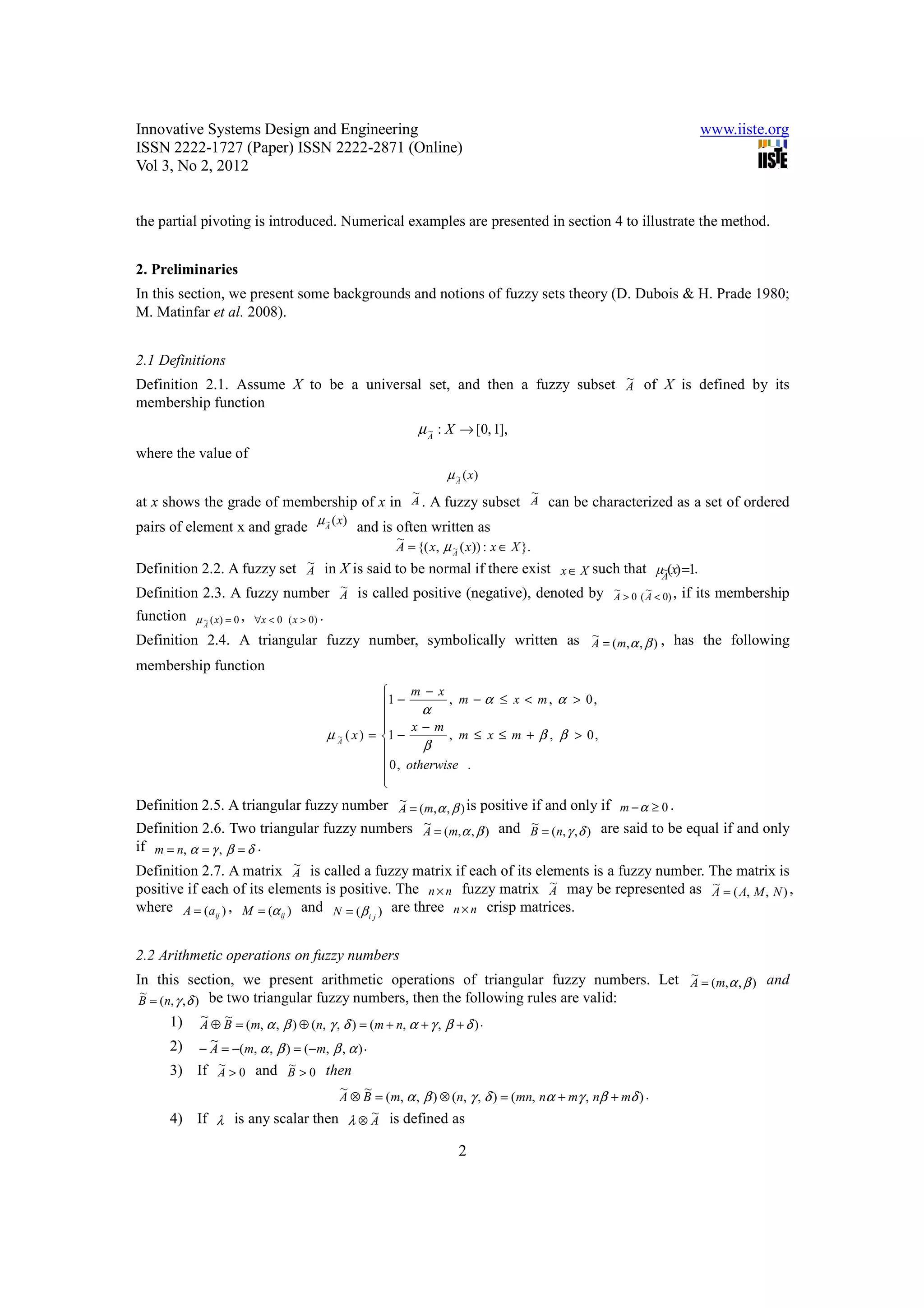 An Implicit Partial Pivoting Gauss Elimination Algorithm For Linear System Of Equations With