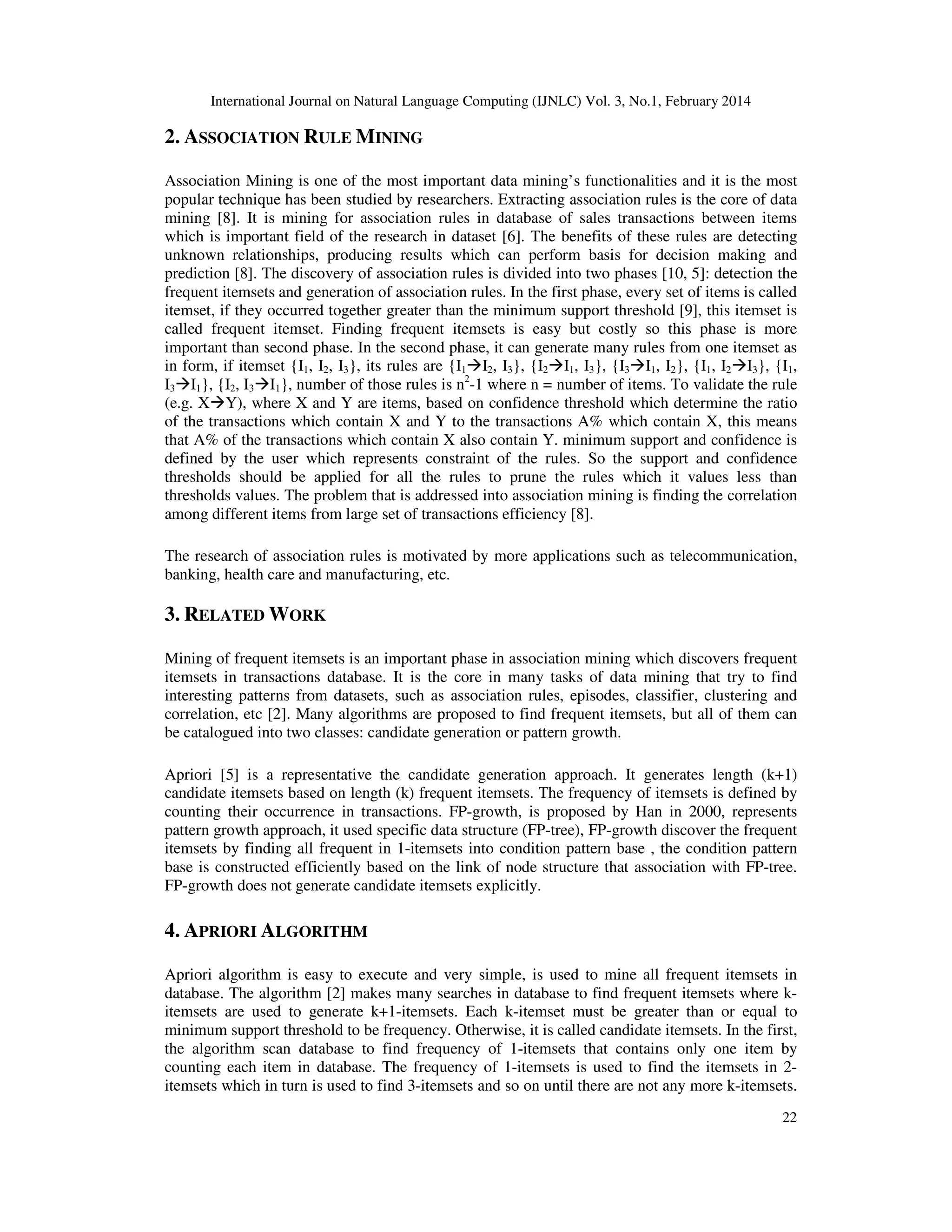 An Improved Apriori Algorithm For Association Rules Pdf