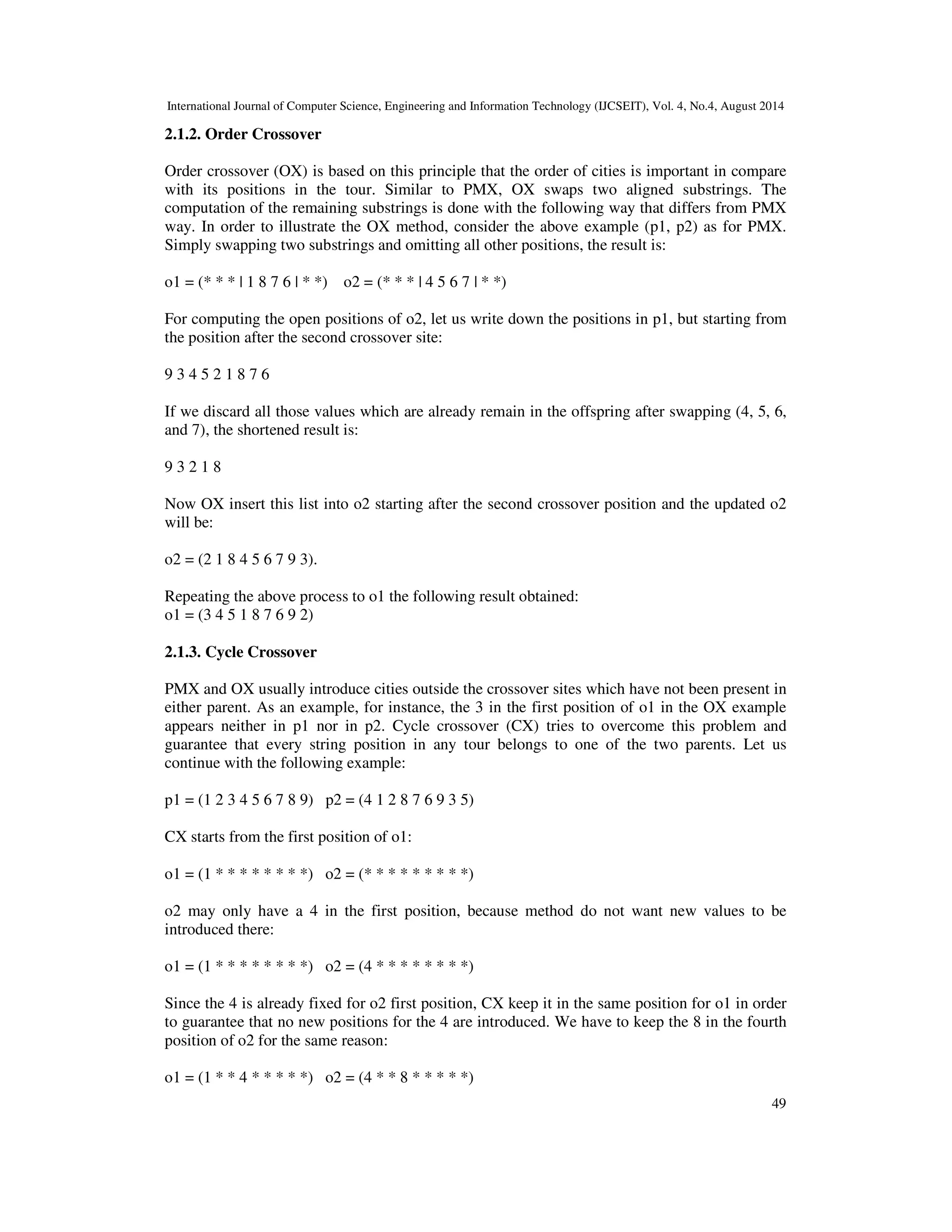 tAn improved genetic algorithm with a | PDF