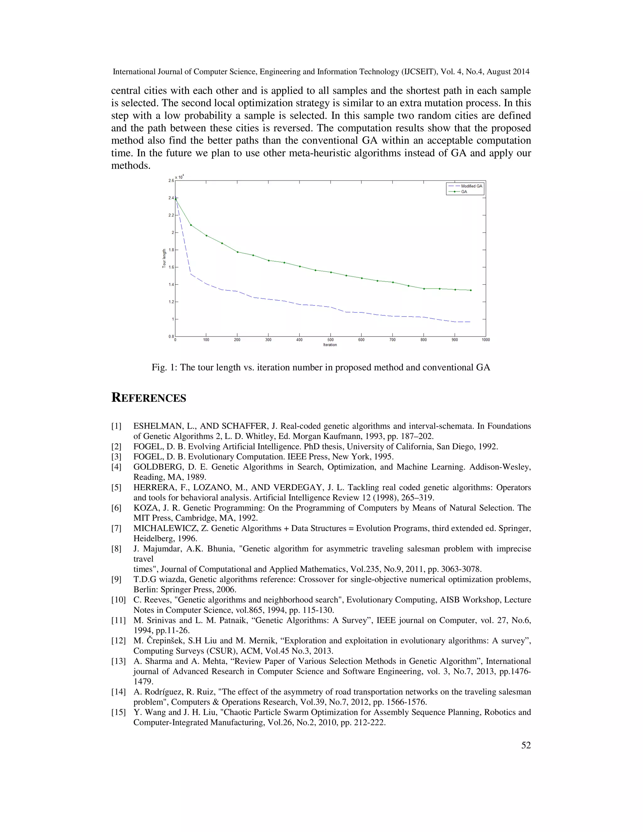 tAn improved genetic algorithm with a | PDF