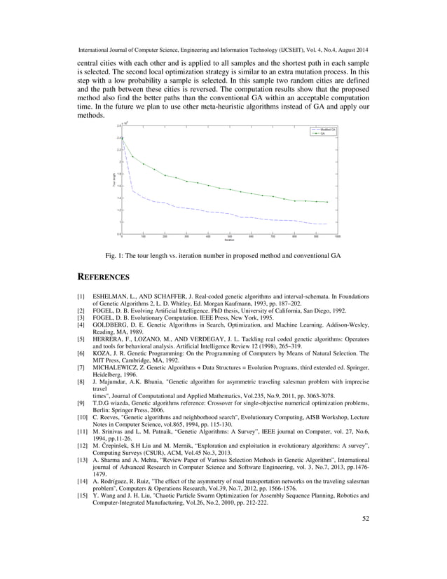 tAn improved genetic algorithm with a | PDF