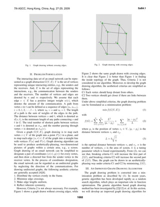 An improved graph drawing algorithm for email networks | PDF