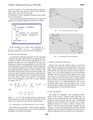 An improved graph drawing algorithm for email networks | PDF