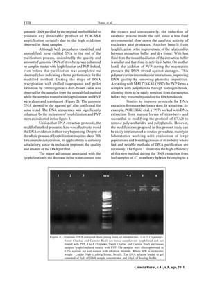 An improved method for genomic dna extraction from strawberry leaves | PDF