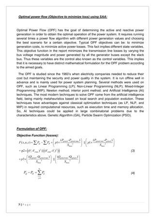 Simulated Annealing for Optimal Power Flow (OPF) | PDF