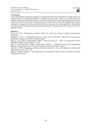 An improved tabular technique for presenting the various | PDF