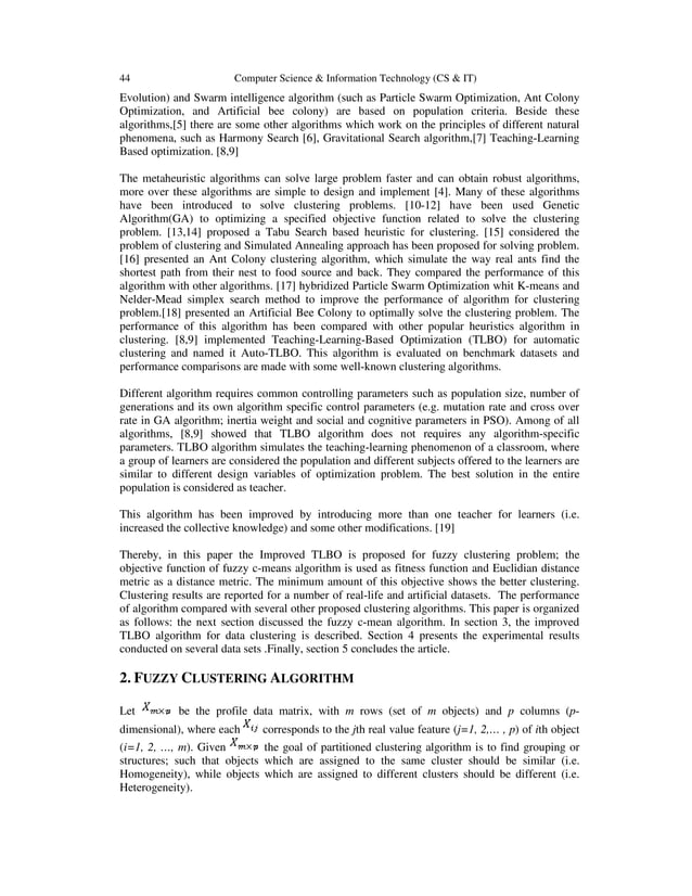 An improved teaching learning | PDF