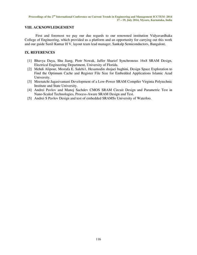 An improvised design implementation of sram | PDF