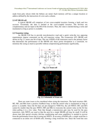 An improvised design implementation of sram | PDF