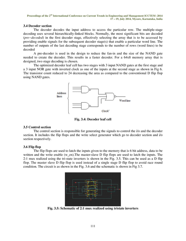 An improvised design implementation of sram | PDF