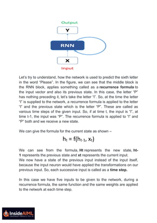 An In-Depth Explanation of Recurrent Neural Networks (RNNs ...