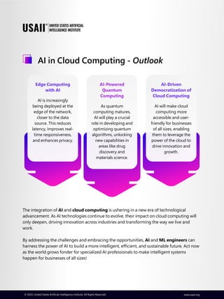 An In-Depth Exploration of AI in Cloud Computing | USAII® | PDF