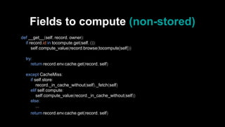 An in Depth Journey into Odoo's ORM | PPT