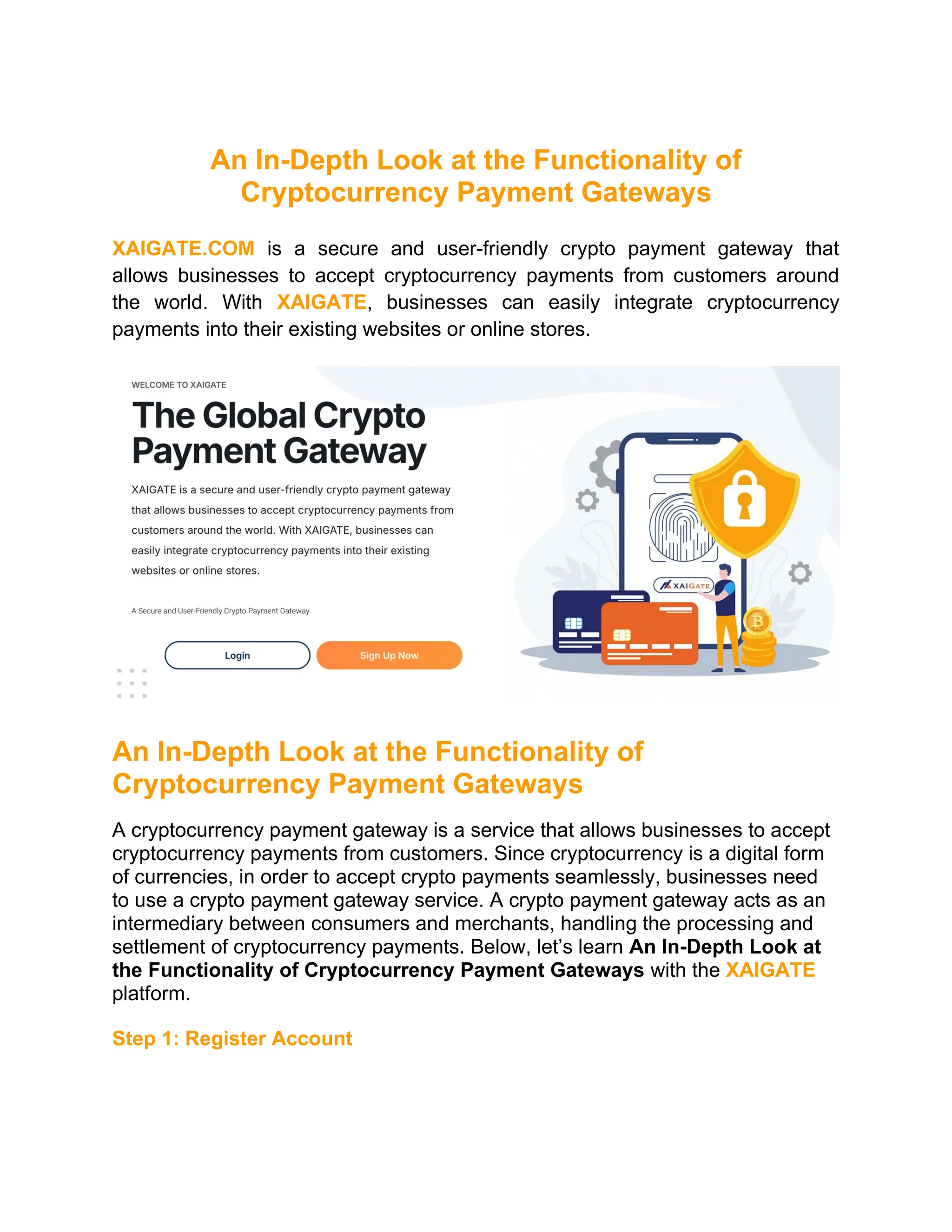 An In-Depth Look at the Functionality of Cryptocurrency Payment Gateways | DOCX | Credit Cards ...